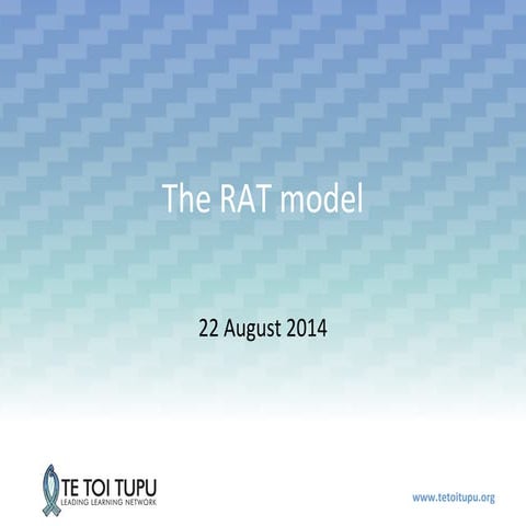 RAT Model (explained by Esther Casey) | PDF