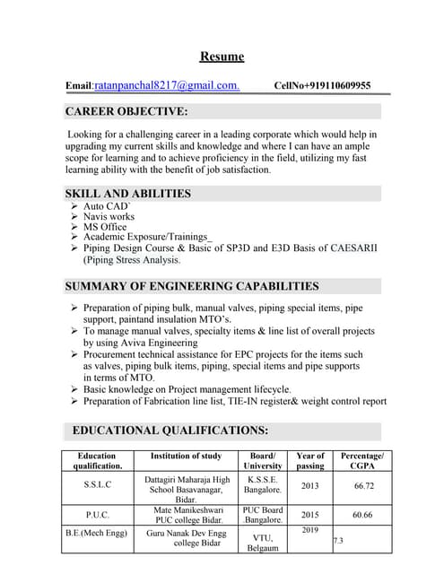 waseem resume (1) | DOCX | Physics | Science