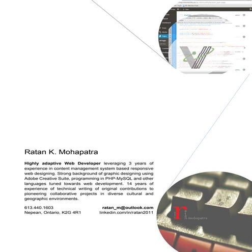 Ratan Mohapatra - Web Development | PDF