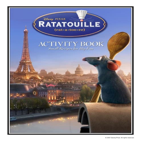 Ratatouille activity book-b(intl) | PDF