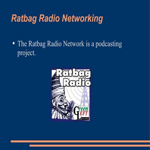 Ratbag Radio Network | ODP