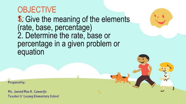 How to Use Percentage - Rate - Base (PRB) and Translation in Solving ...