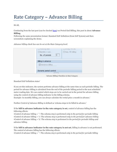 SAP ISU: Out-sorting Billing Validation | PDF | Technology & Computing