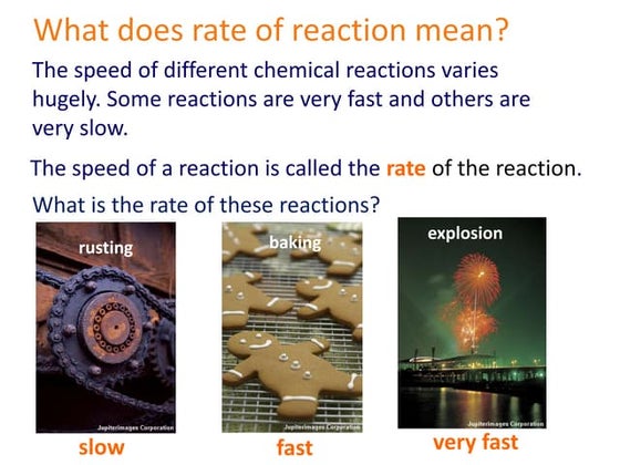 Factors affecting the rate of chemical reaction | PPTX | Chemistry ...