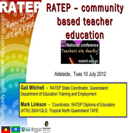 RATEP - a community based teacher education program | PPT