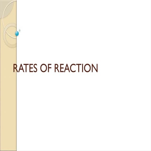 Rates of Reaction Theory Year 10 Science ACARA | PPTX