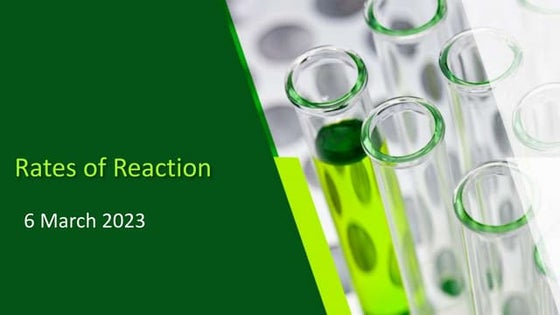 ch8 Rates of Reaction for IGCSE chemistry | PPTX ch8 Rates of Reaction for IGCSE chemistry | PPTX