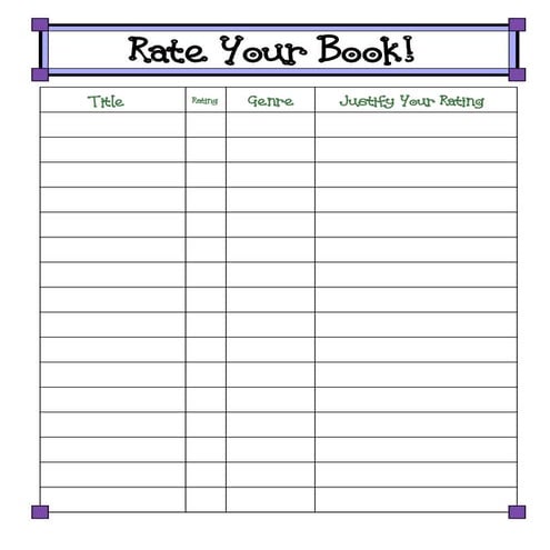 Rate your book | PDF