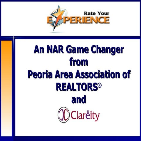 Rate yourexperience nar dc | PPT