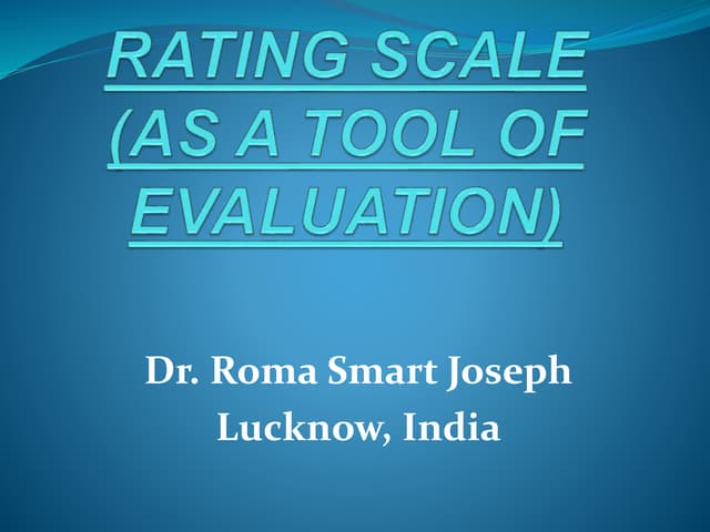 Tools of assessment | PDF
