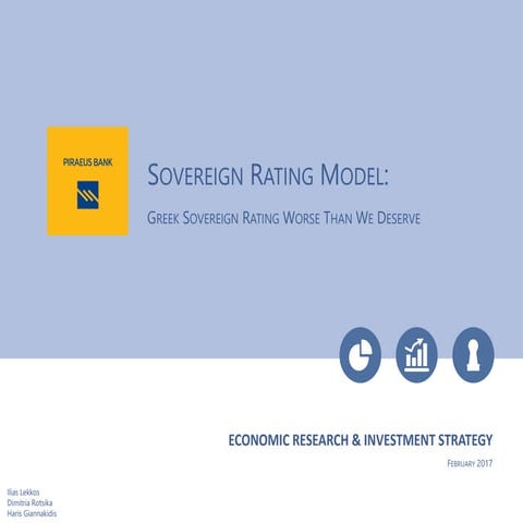 Greek Sovereign Rating Model | PPT
