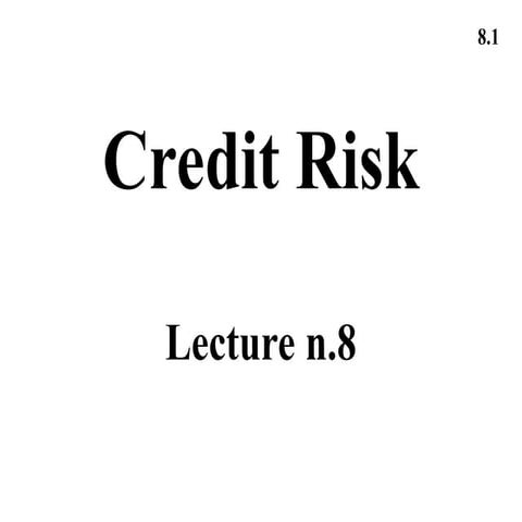 Drsk bloomberg deafult risk | PDF