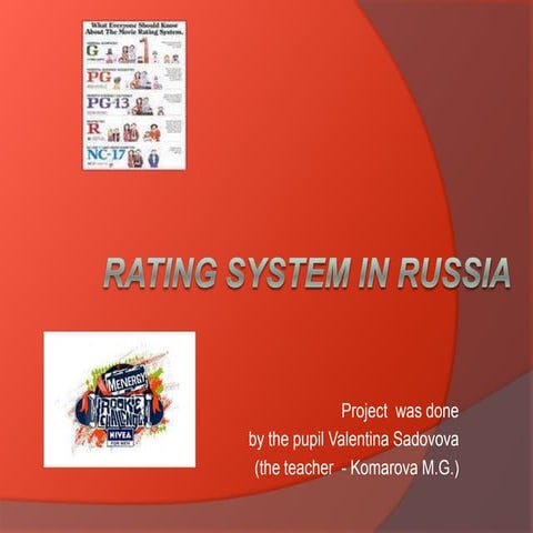Rating system in russia | PPT
