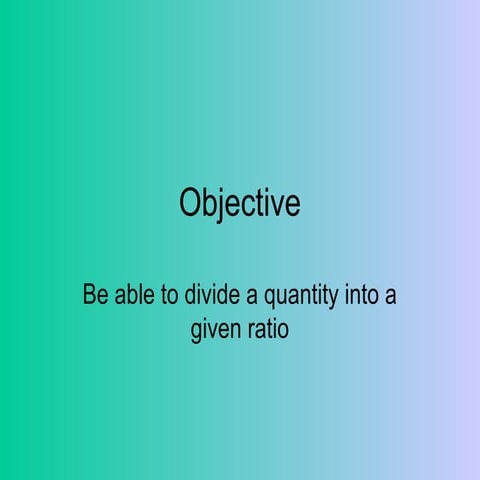 Ratio in maths | PPT