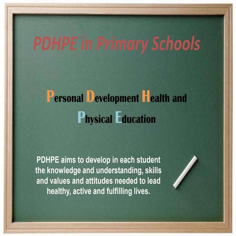 Pdhpe in primary schools | PPTX