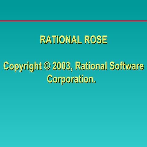 Rational Rose | PPT
