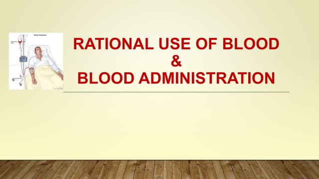 Blood transfusion checklist sania | DOCX