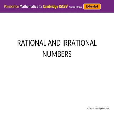 RATIONAL AND IRRATIONAL NUMBERSRATIONAL AND IRRATIONAL NUMBERS..ppt