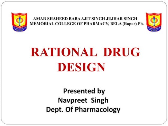 Traditional and Rational Drug Designing | PPT