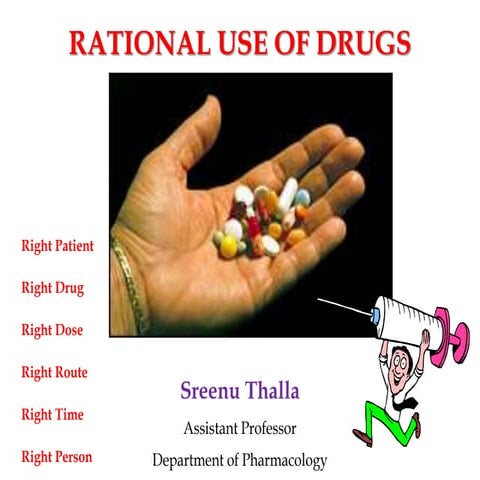 Rational Drugss Use in community Pharmacy | PPTX