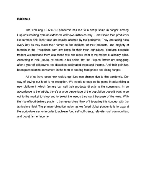 Agriculture in the Philippine Setting ppt | PPT