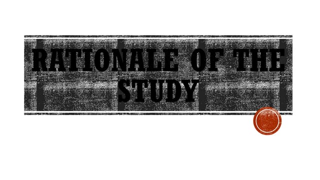 How to write the rationale for research? | PDF