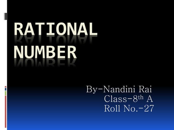 Linear Equation In one variable class 7 | PPT