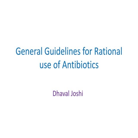 Antibiotic guidelines - John hopkins | PDF