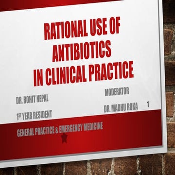 a presentation on Rational use of antibiotics.pptx
