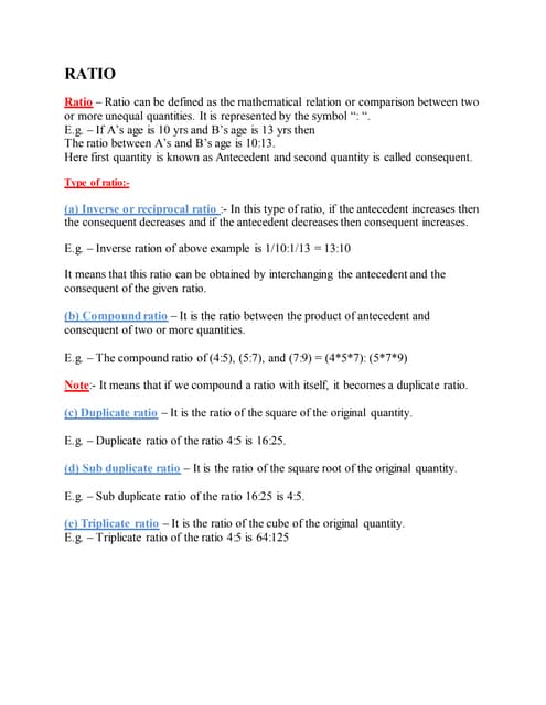 Proportionality and percentage | PDF