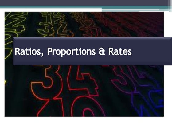 Ratios and proportions powepoint | PPTX