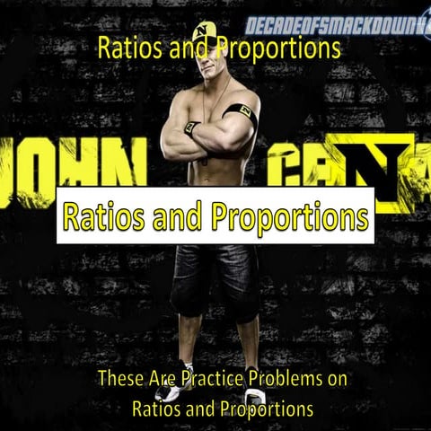 Ratios and proportions powepoint | PPTX