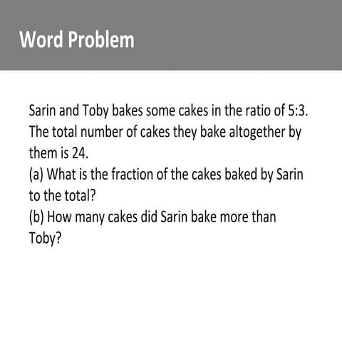 Ratio word problem creation loan shark | PPT