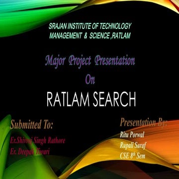Search Engine project ppt | PPTX