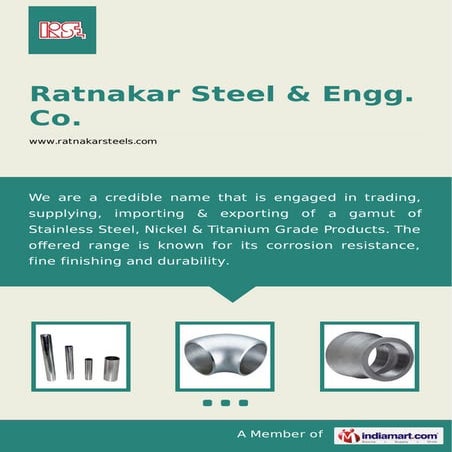 Ratnadeep metal-tubes-limited | PDF