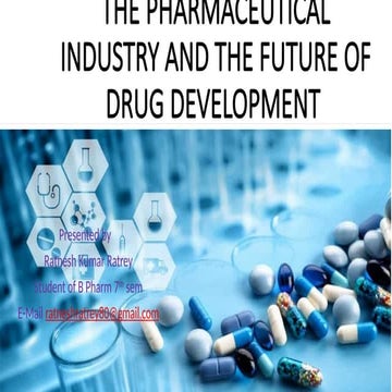Pharmaceutical industry and drugdevelopment.pptx