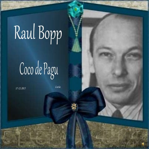 Raul bopp coco de pagu | PPT