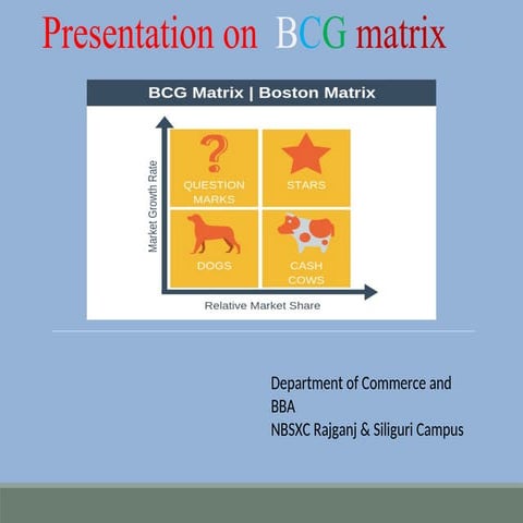 Ppt e,loves about bcg matrix explain in detail | PPT