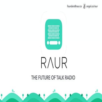 Raur Pitch Deck | PPT