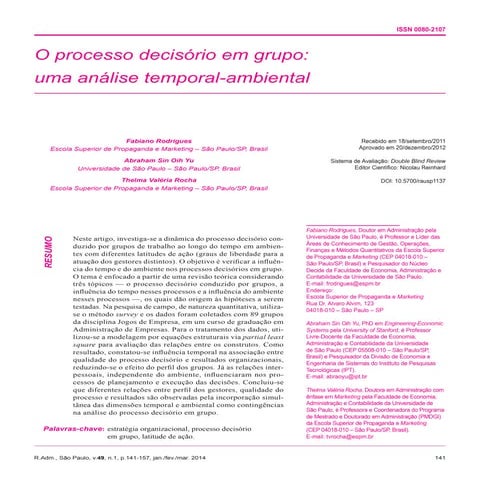 Escala de estresse no trabalho | PDF