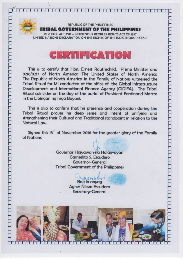 SPIRITUAL ROYAL DECREE