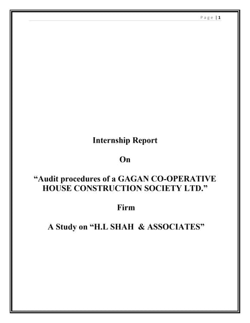 CA Firm Profile | PPT