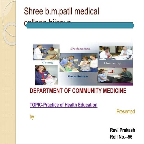 COMMUNITY MEDICINE | PPT