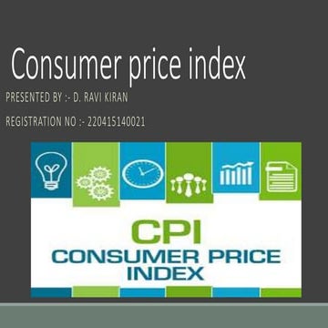 Consumer Price Index | PPTX