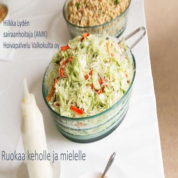 Ikääntyvän ravitsemus | PPT