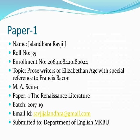 Presentation Paper 1 | PPTX | Poetry | Books and Literature
