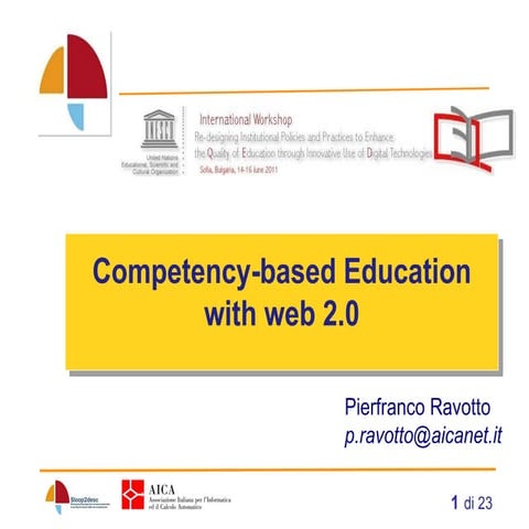 Competency-based Education with web 2.0 | PPT