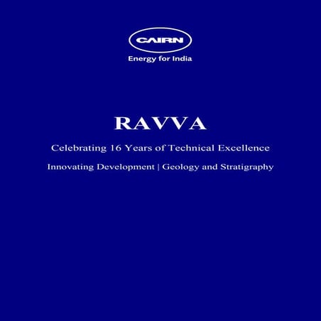 Ravva | Geology and Stratigraphy | PDF