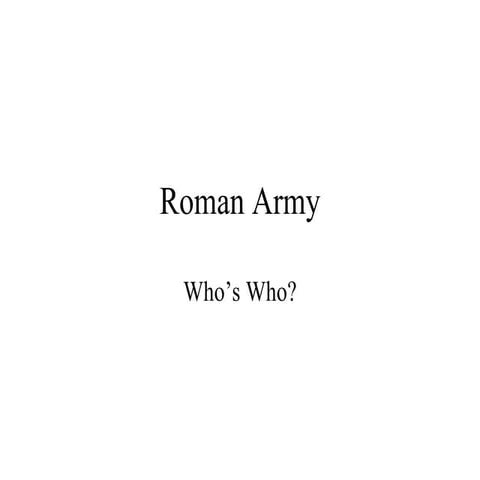 Fall of the Roman Republic and Julius Caesar | PPT