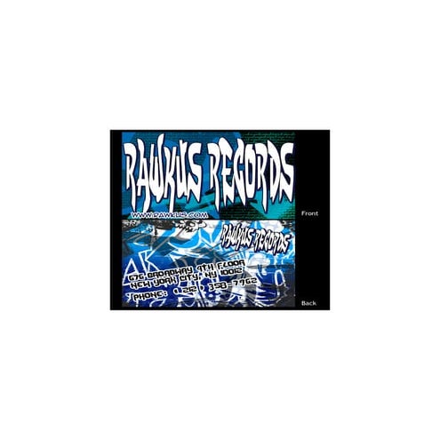 Rawkus Records Business Card | PDF